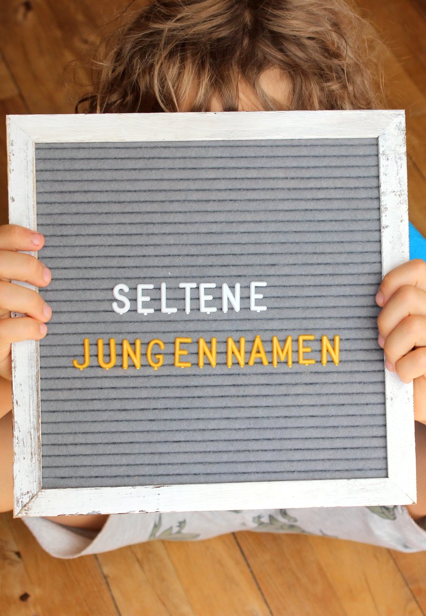 62 Seltene Jungennamen: Hitliste & Favoriten | Rubbelbatz